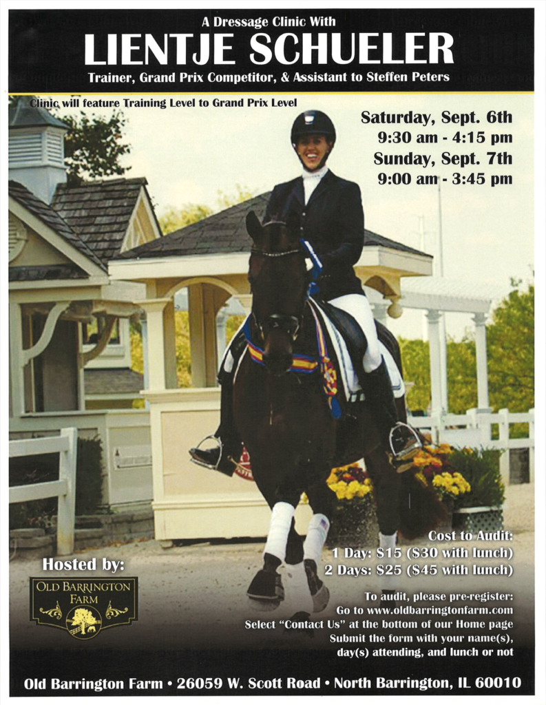 Clinics – Old Barrington Farm